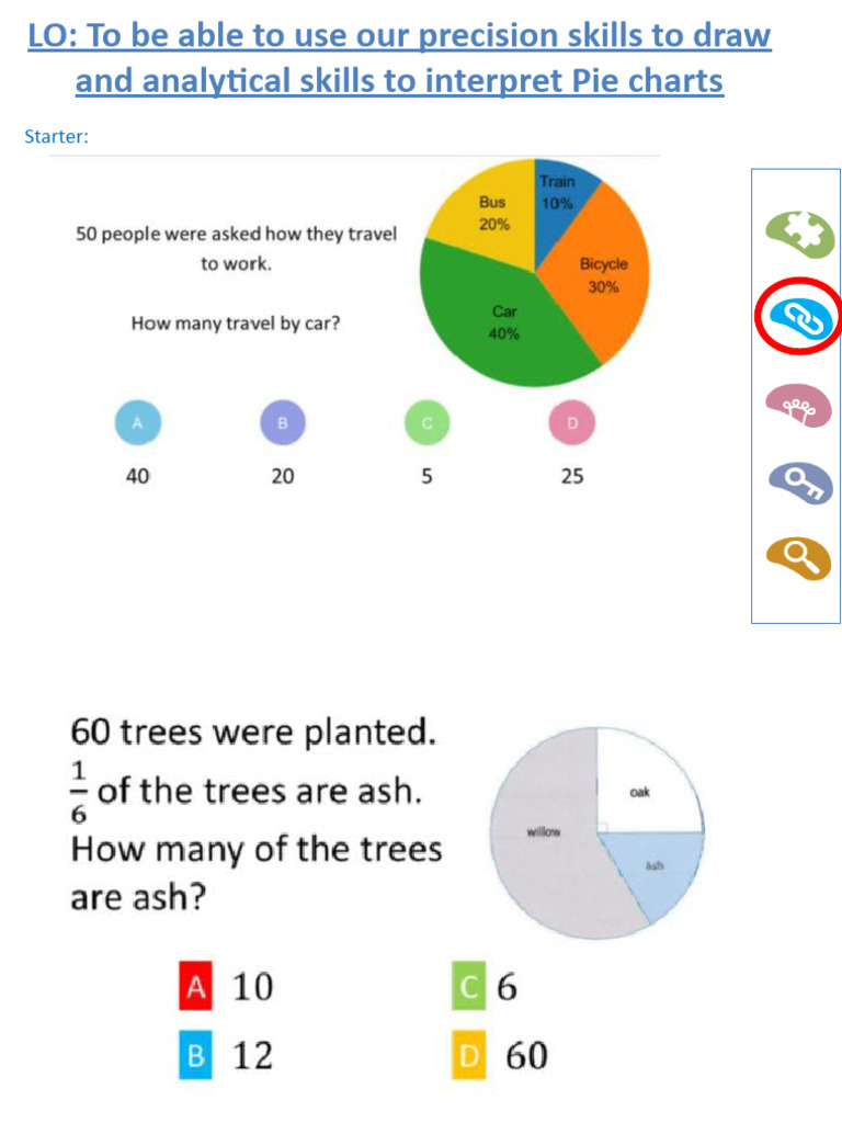 Pie Charts - Interpreting Pie Charts | PDF