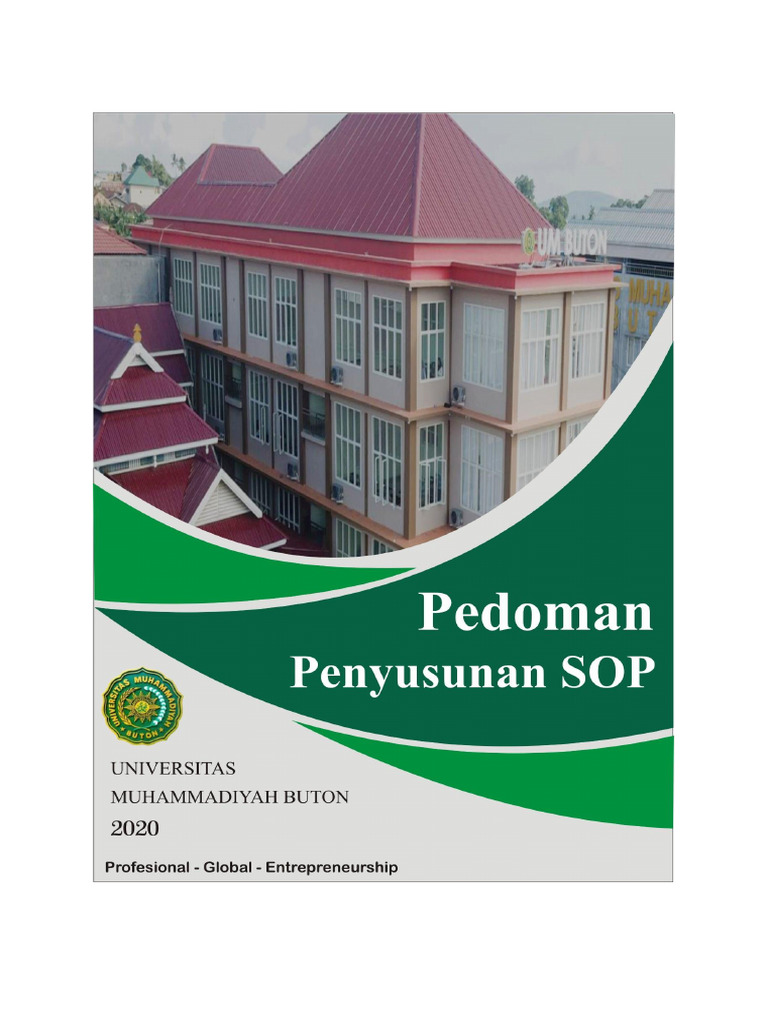 Pedoman Penyusunan Sop | PDF