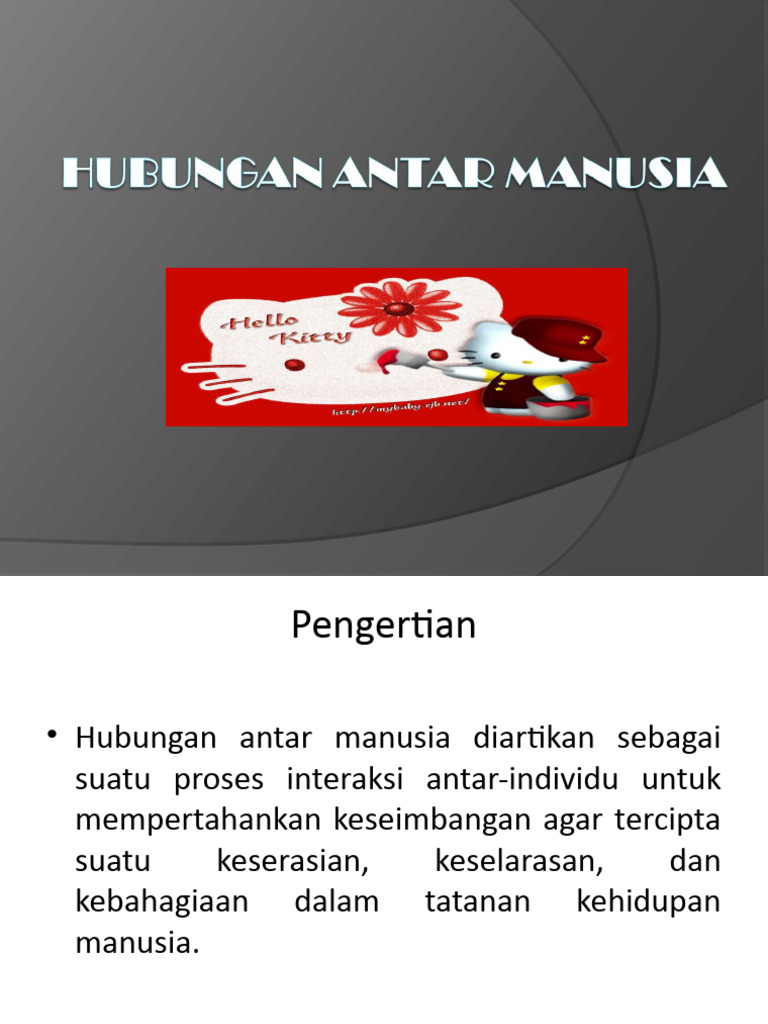Hubungan Antar Manusia (HAM) (4) | PDF Hubungan Antar Manusia (HAM) (4) | PDF