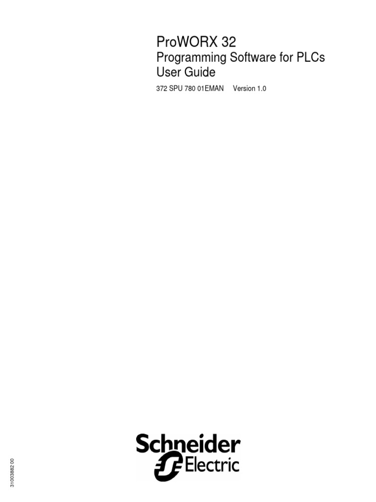 Plc Proworx32 Software User Manual V1 0 Pdf Microsoft Windows Windows 2000
