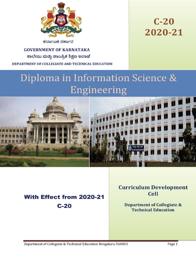 C 20 ISE 1 2 Sem | PDF | Engineering | Information Science