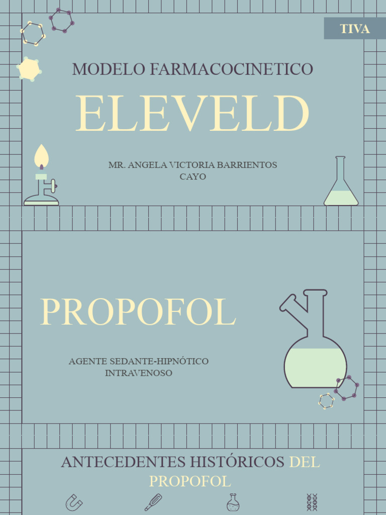 Modelo Eleveld en Farmacocinética de Propofol | PDF | Farmacocinética ...