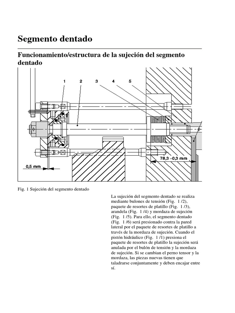 Segmento Dentado | PDF | Arandela (Hardware) | Ingeniería mecánica