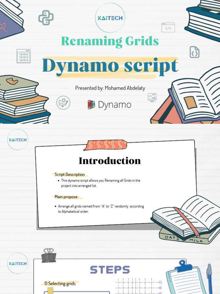 Renaming Grids "Dynamo Script | PDF | Applied Mathematics | Algorithms