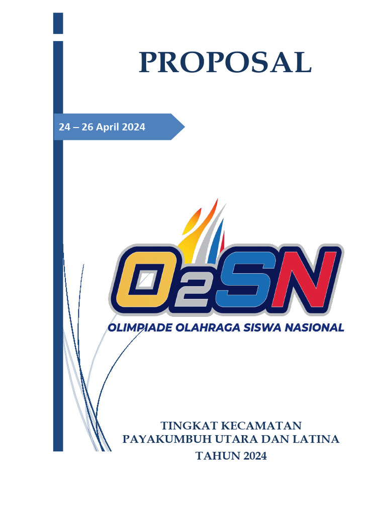 Proposal O2SN 2024 Payakumbuh Utara | PDF