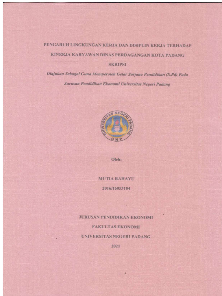 Skripsi Mutia Rahayu | PDF | Seni