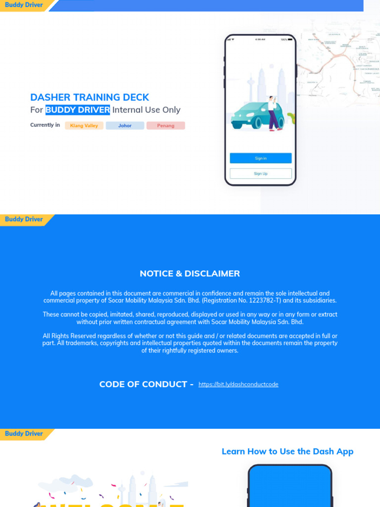 Dasher Training Deck: Buddy Driver | PDF