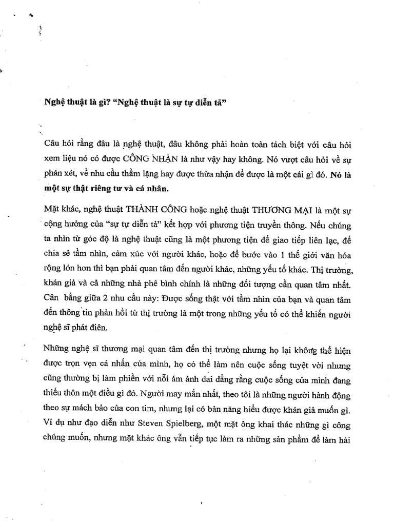 Ý Tư NG Là Gì | PDF