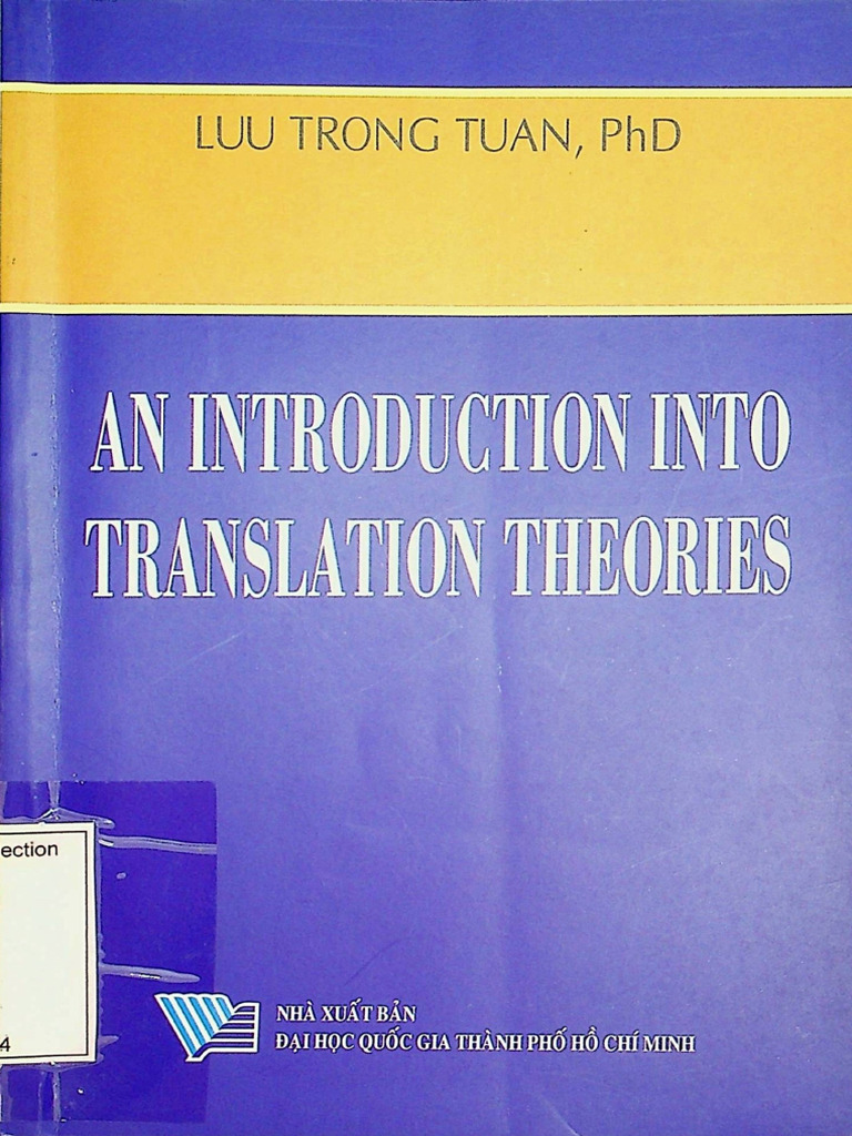 An Introduction Into Translation Theories | PDF