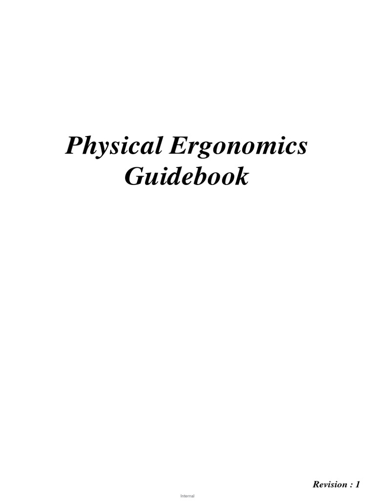 Ergonomics Updated | PDF | Computer Keyboard | User Interface