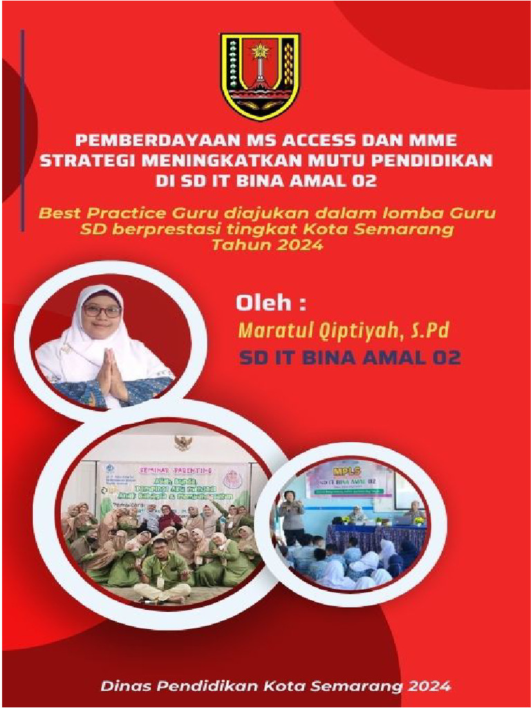 MARATUL QIPTIYAH, S.Pd. - SD IT BINA AMAL 02 - PEMBERDAYAAN MS ACCESS ...