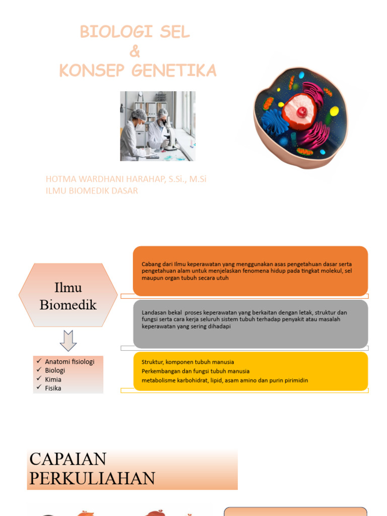 Biologi Sel & Konsep Genetika: Hotma Wardhani Harahap, S.Si., M.Si Ilmu ...