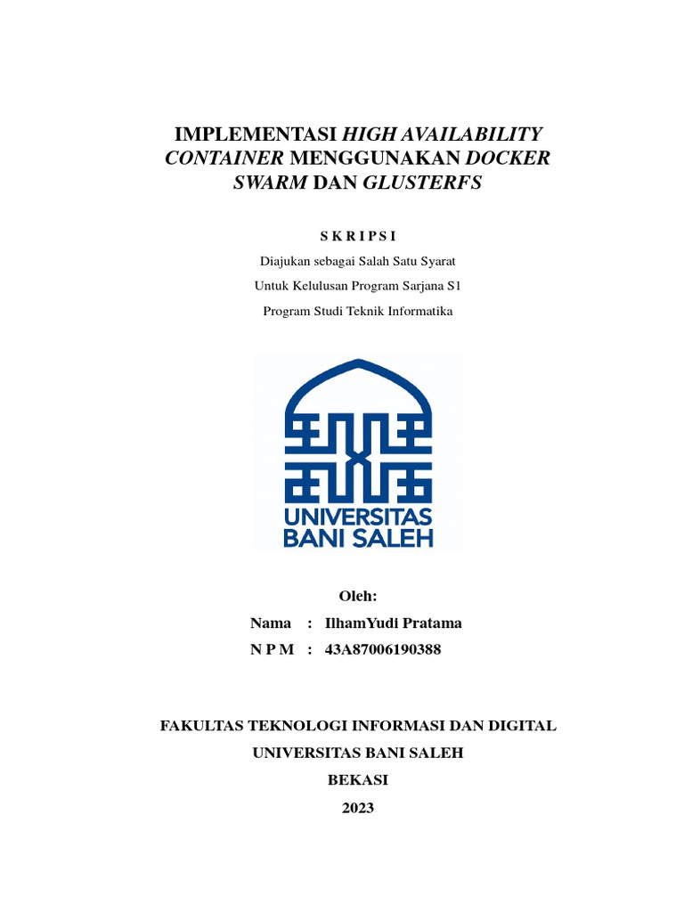 Skripsi Ilham 388 | PDF