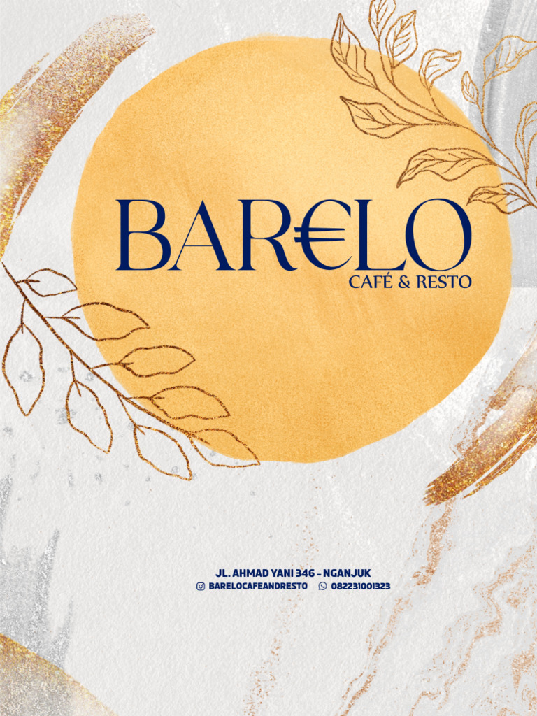 Menu Barelo 2023 | PDF