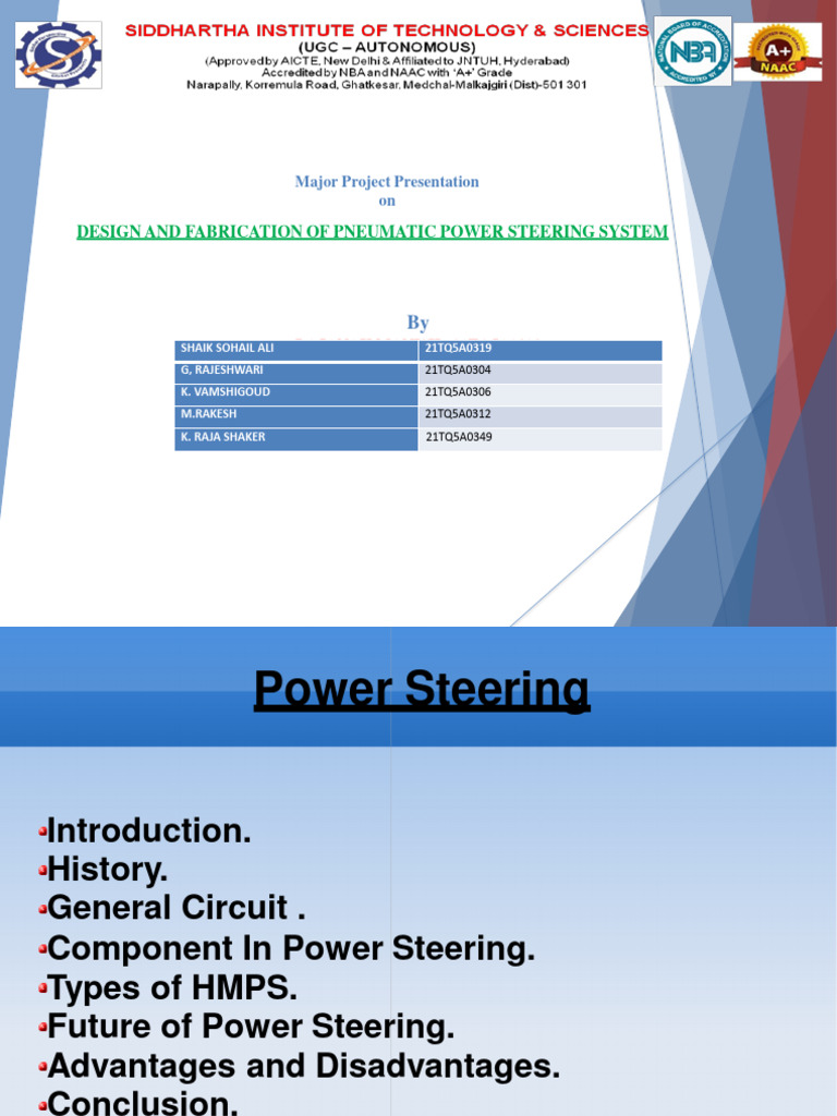 Power Steering | PDF | Steering | Motor Vehicle
