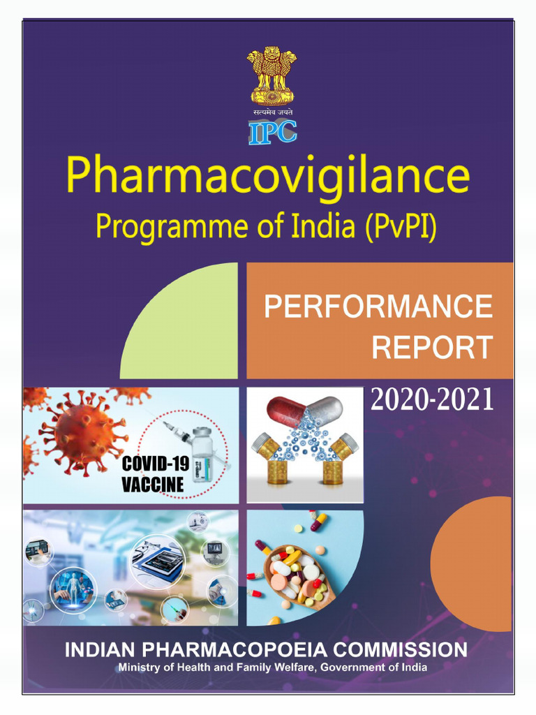 PVPI Annual Report 20-21 | PDF | Pharmacovigilance | Adverse Effect