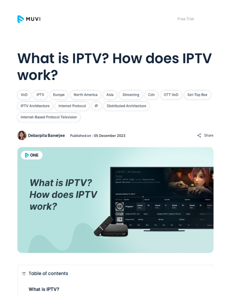 What Is IPTV - How IPTV Works - Best IPTV Devices, Services, and More ...
