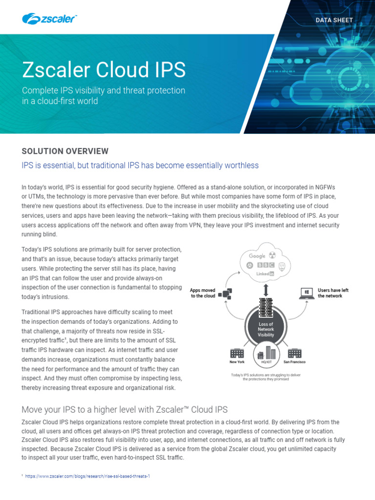 Zscaler Cloud Ips | Download Free PDF | Cloud Computing | Security