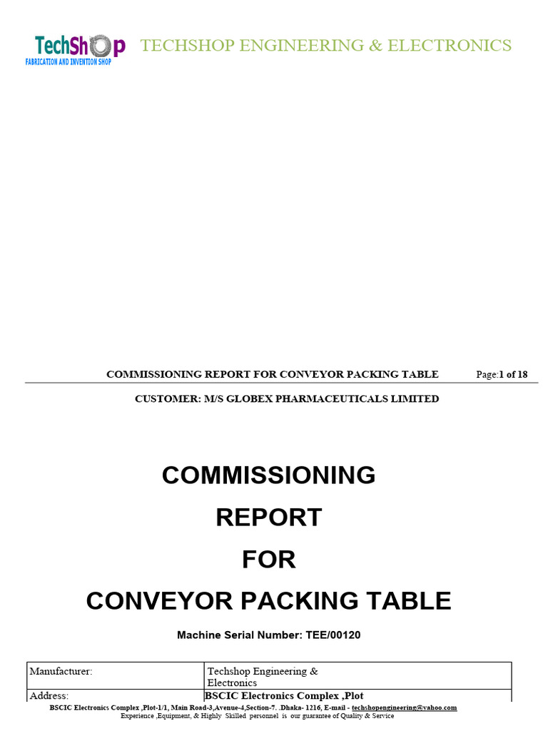 Commissioning Report - (CB-01) | Download Free PDF | Mains Electricity ...