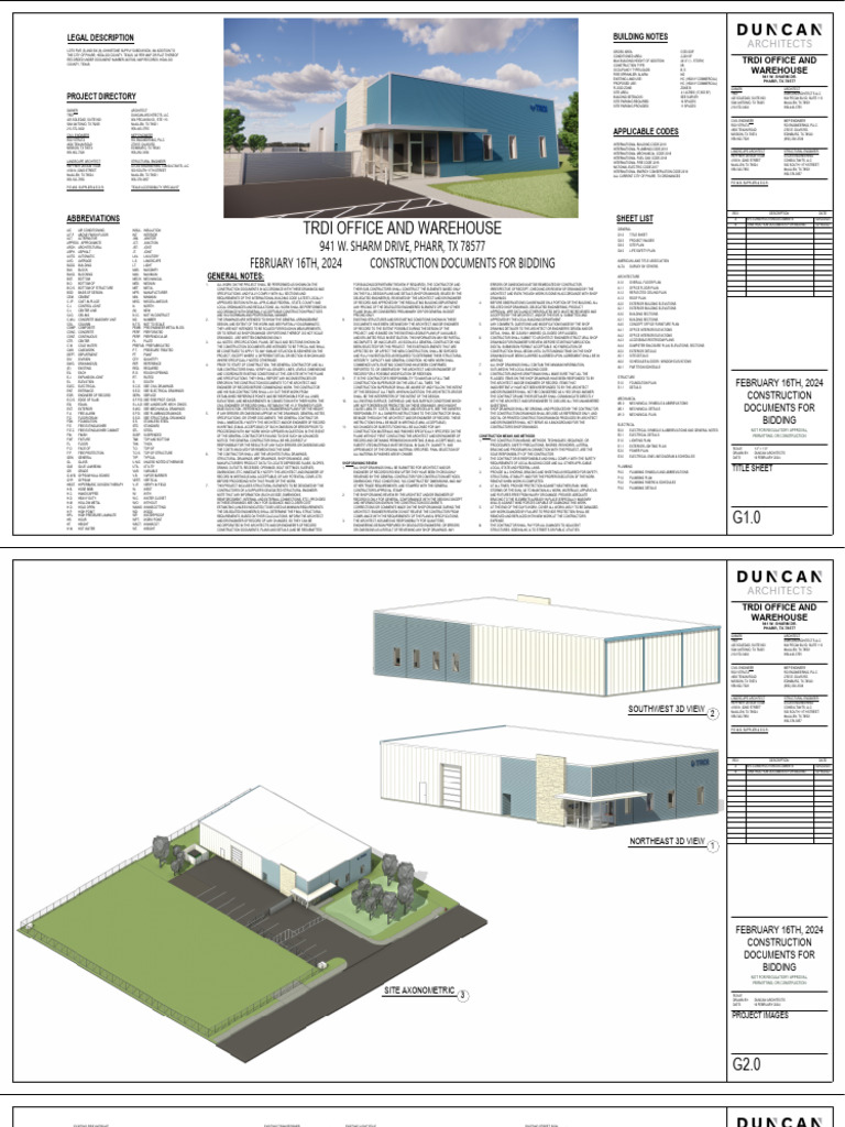 2024.02.29 Architectural Construction Drawing | PDF | Architect | Civil ...