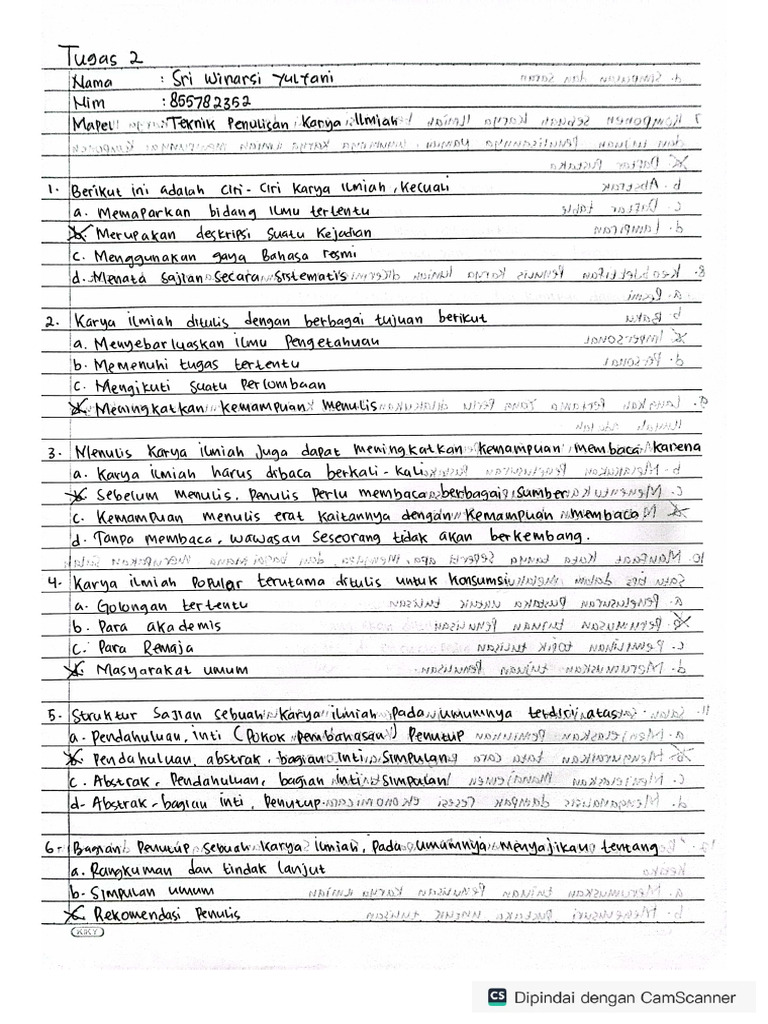 Tutorial 1 buk oni | PDF