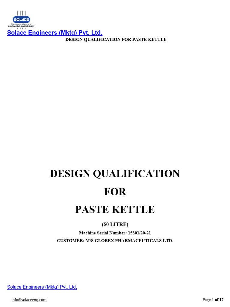 DESIGN QUALIFICATION | PDF | Verification And Validation | Specification (Technical Standard)