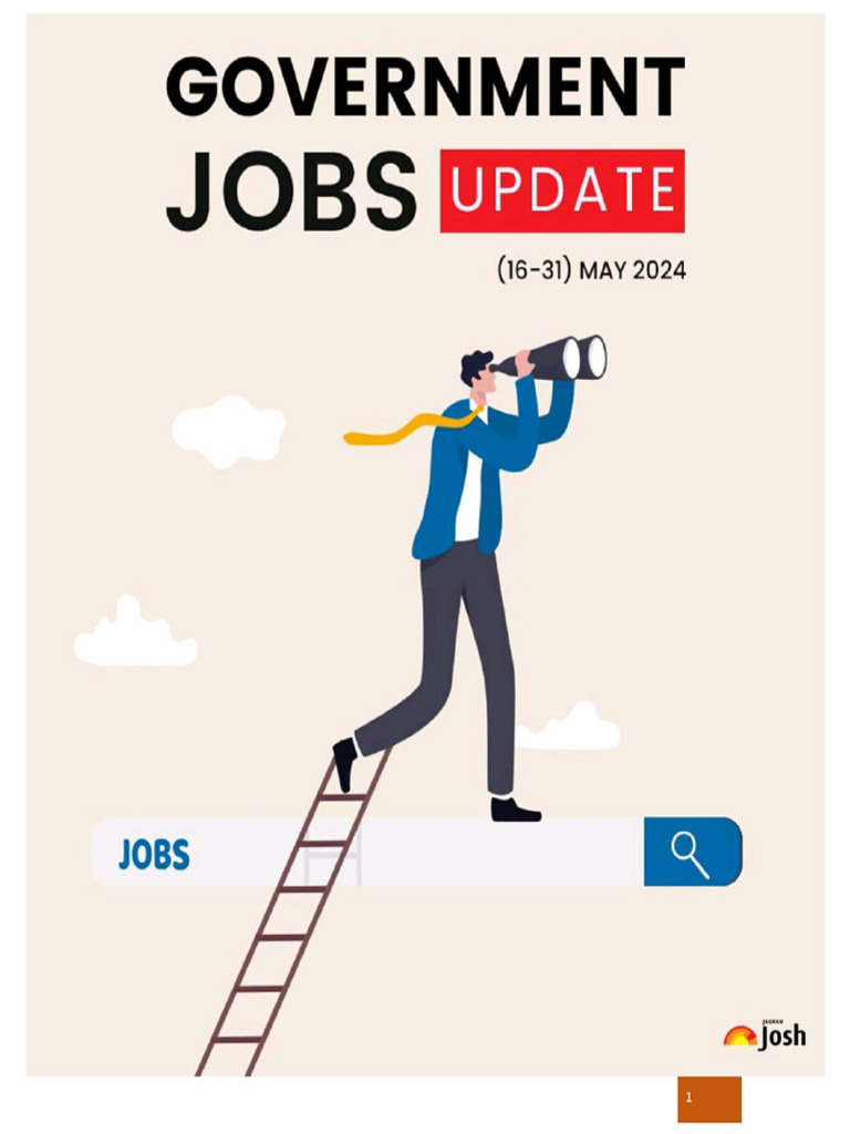 Government Jobs Update 16 31 MAY 2024 | PDF