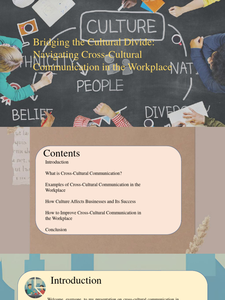 Enhancing Cross-Cultural Workplace Communication | PDF | Cross Cultural ...