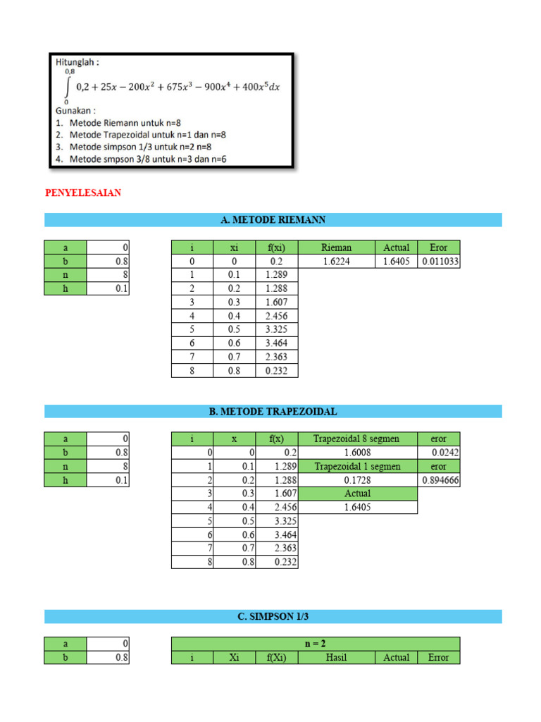 Week 10 - Contoh Soal | PDF