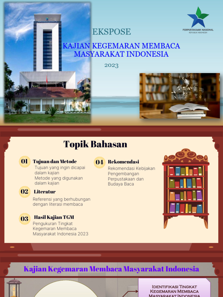 Kegemaran Membaca Masyarakat 2023 | PDF | Karier & Perkembangan | Komputer