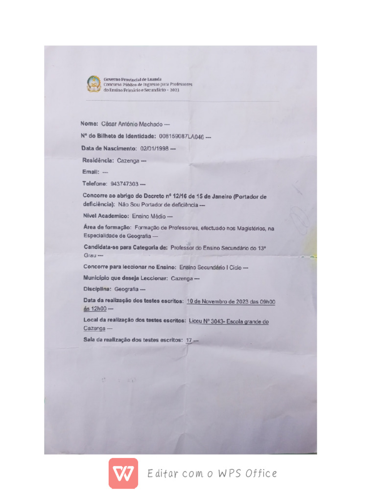 Documento Leonel | PDF