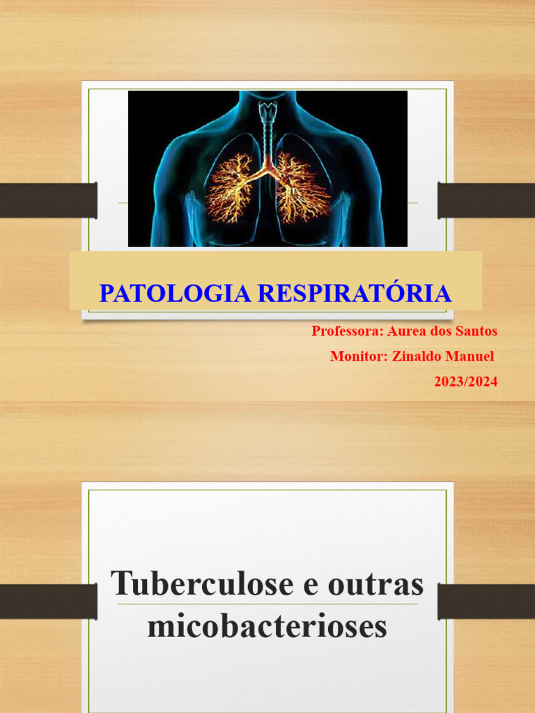 Guia Completo sobre Tuberculose | PDF | Tuberculose | Mycobacterium ...