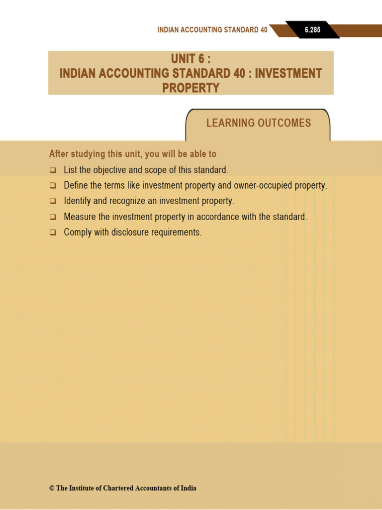 Ind as - 40 | PDF | Fair Value | Expense
