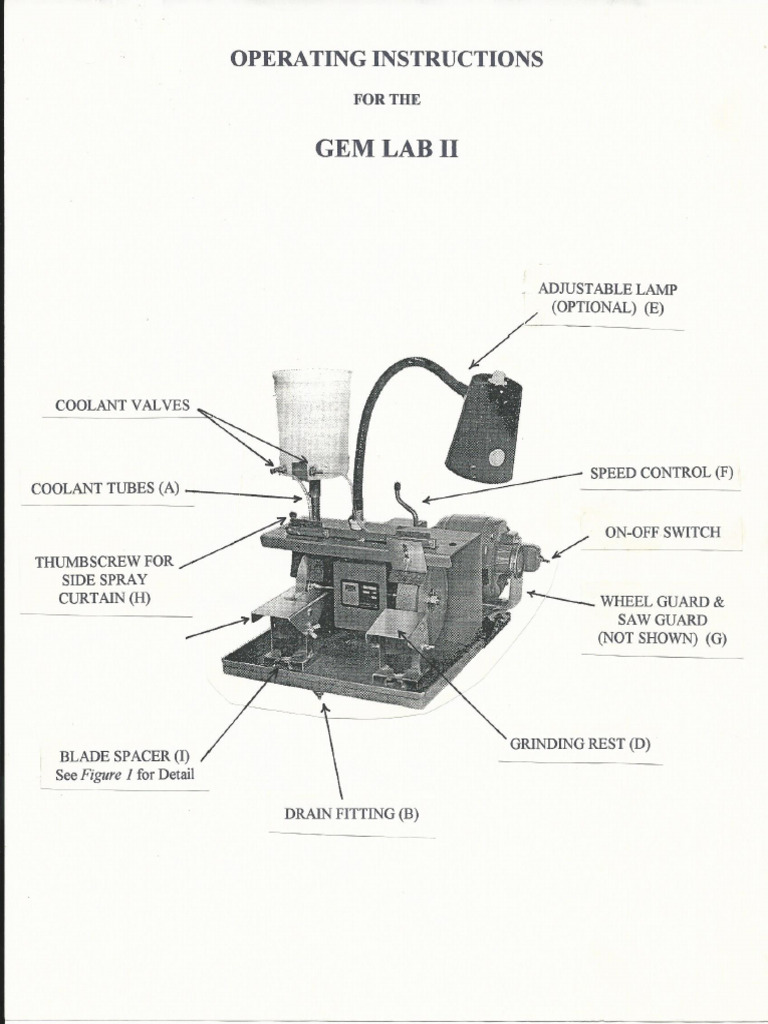 Cabbing Machine Manual | PDF