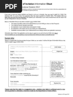 VU2 Visa Invitation Form for Denmark | PDF | Travel Visa | Government ...