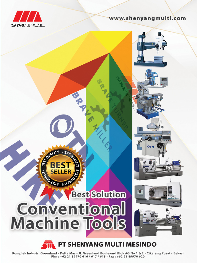 SMTCL - Conventional Machine Tools 2023-1 | PDF