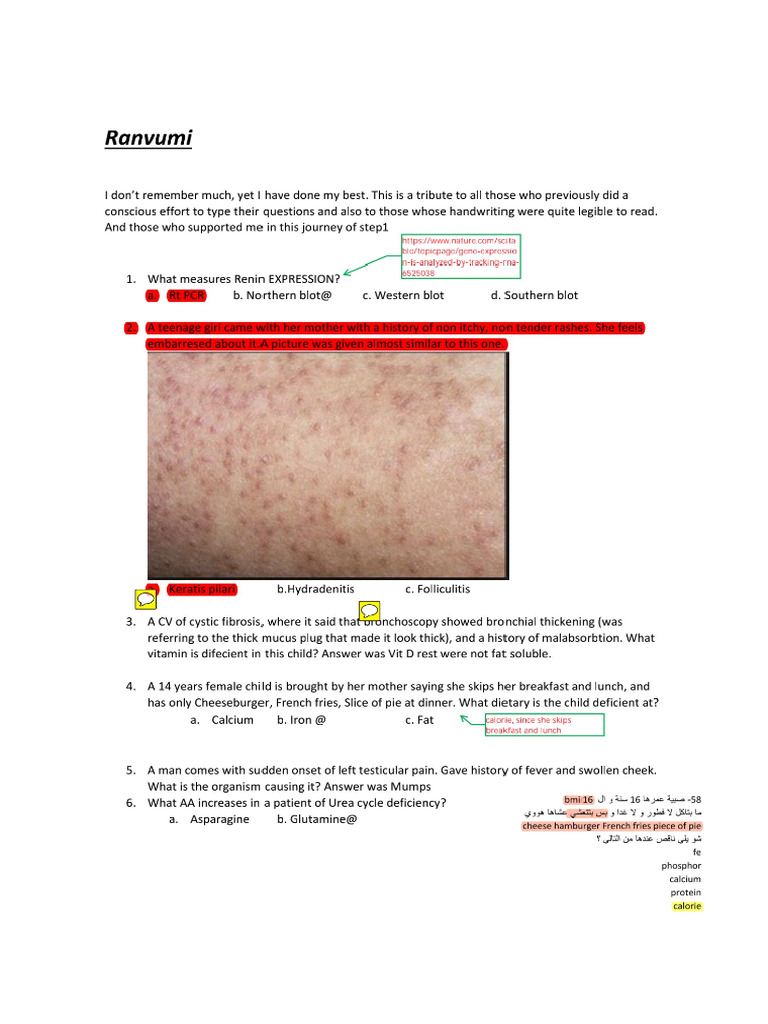 USMLE Step 1 Paper PDF | PDF