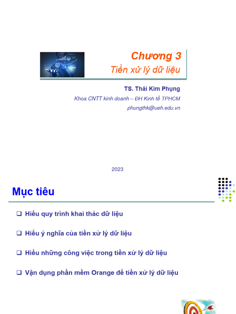 Data Science - UEH.Ch3 - Tien Xu Ly Du Lieu | PDF