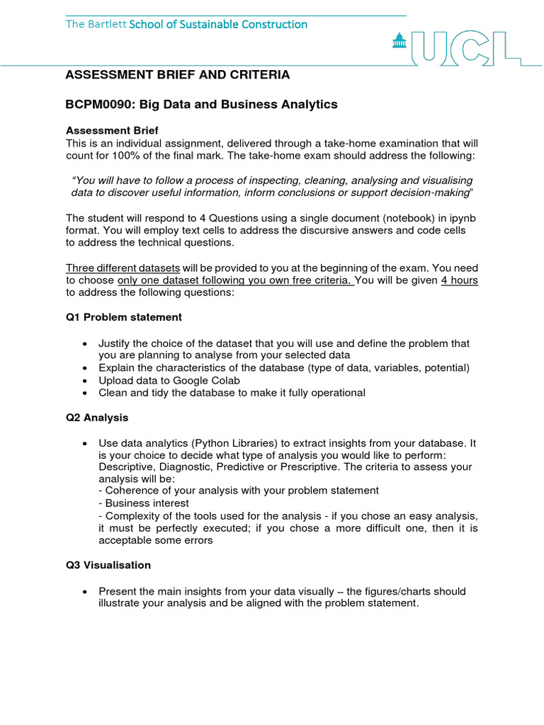 2022 BCPM0090 Assessment | PDF | Analytics | Data