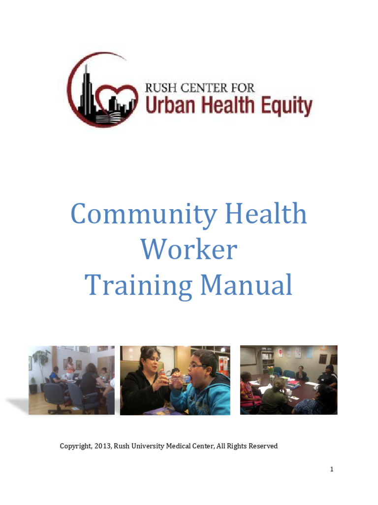 CHW Training Manual FINAL Complete10.30.13 | PDF | Brainstorming ...