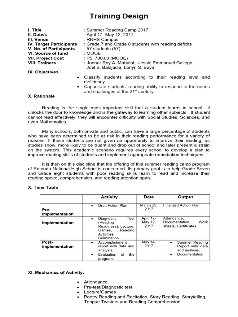 Training BCPC | Download Free PDF | Cognition | Learning