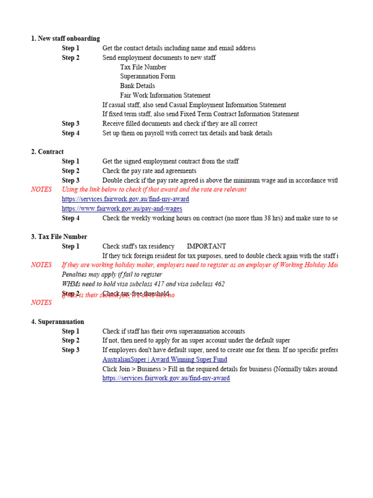 Payroll - SOP | PDF | Employment | Annual Leave