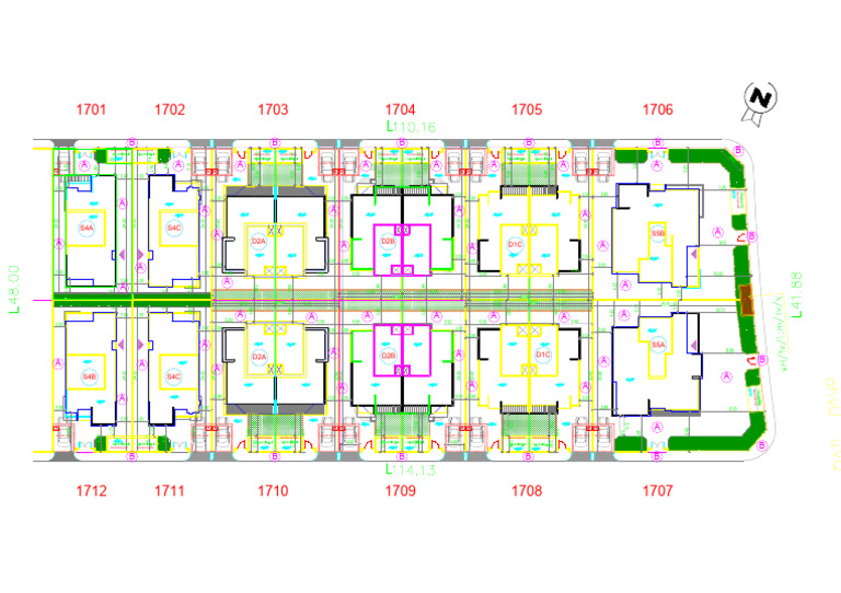 BLOCK-17 Site Plan-Model | PDF