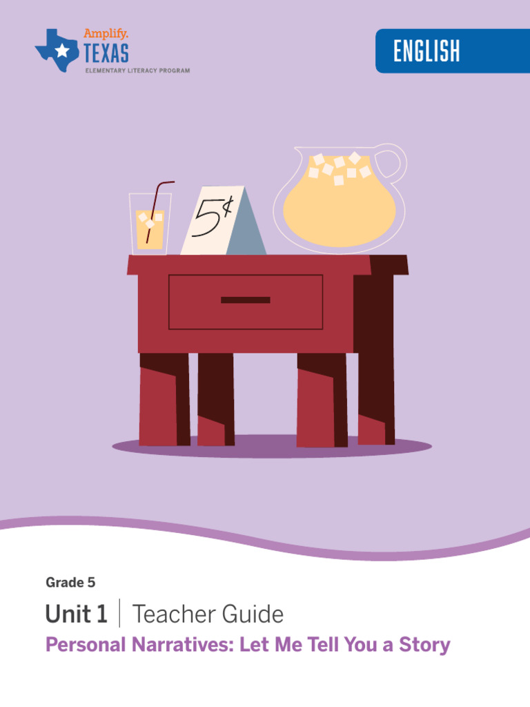 g5 U01 Personal Narratives-Let Me Tell You A Story 0 | PDF | Narrative ...
