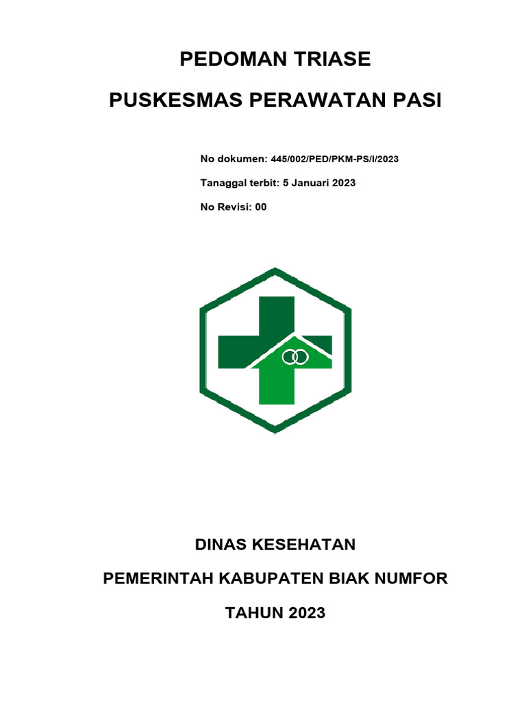 Panduan Triase | PDF