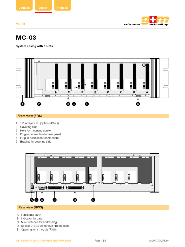 Ds MC-03 02 en | PDF | Computer Hardware | Computing