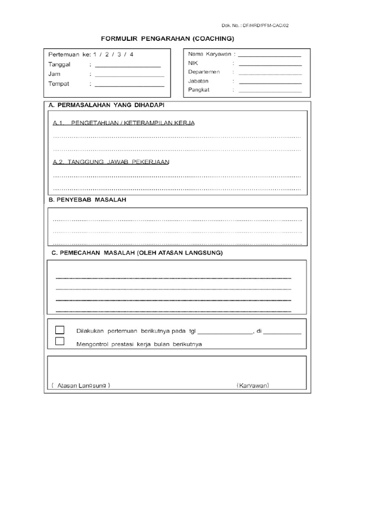 Form Coaching All | PDF