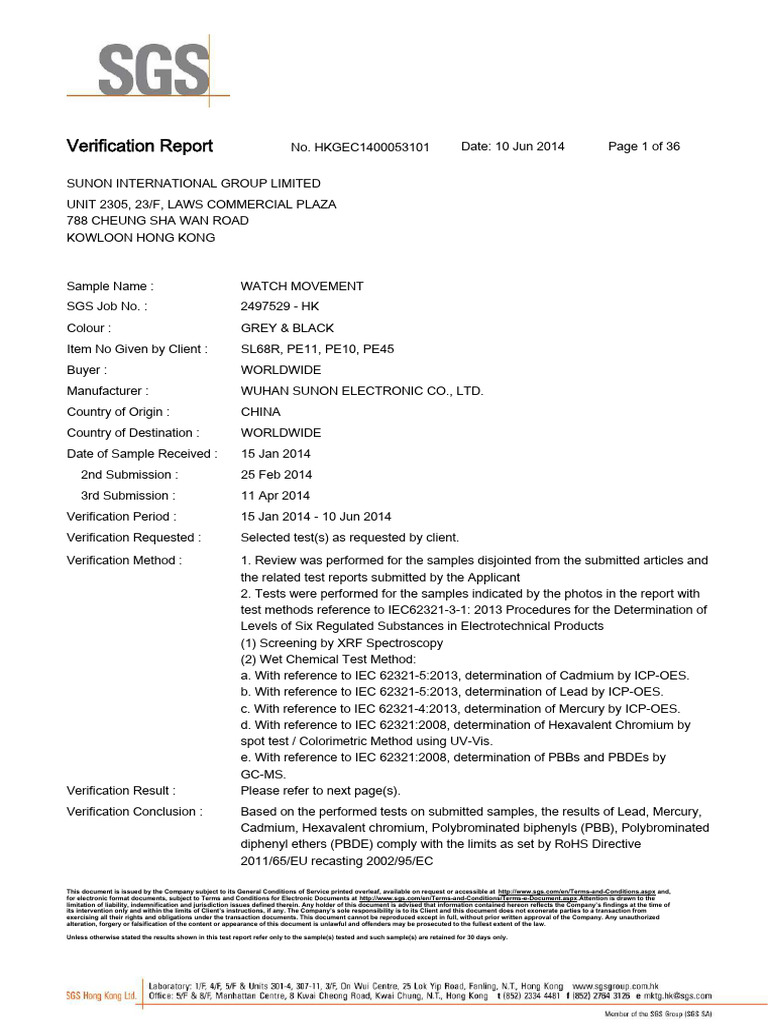 Sunon SL68 | PDF | Forgery | Chromium