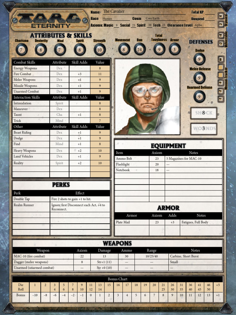 Preview Torg Eternity - Aysle GM Screen and Archetypes | PDF | Necromancy