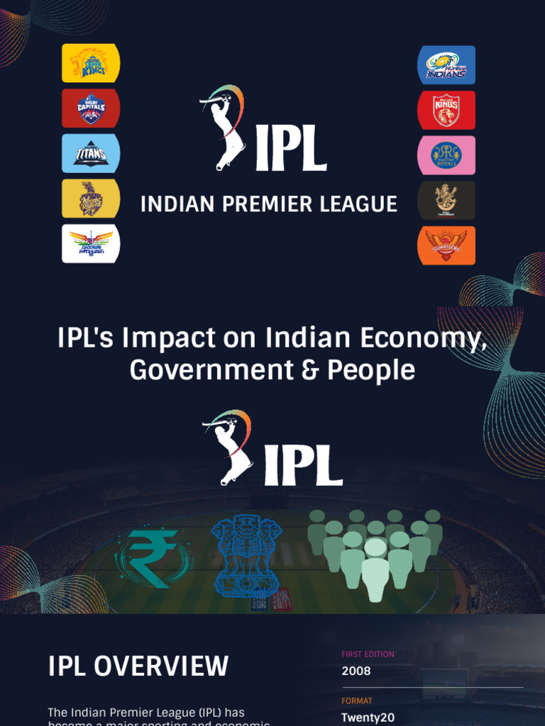 A Presentation On 'Impact of IPL On India'-1 | PDF | Economies